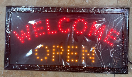 Open, Welcome girland