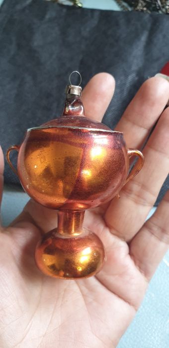 Игрушки ёлочные стекло