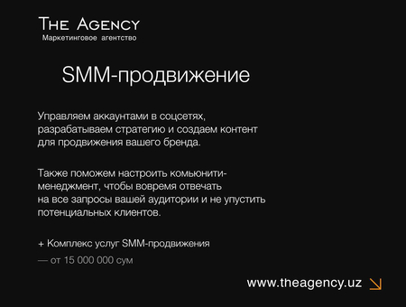 Создание сайтов и ботов в TheAgency