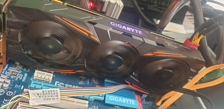 Gtx 1070 8gb GDDR5 256bit gigabayte