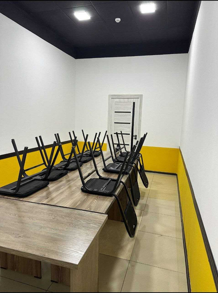 Yunsobod nejiloy oquv markazi xonalari arenga beriladi Remont bilan
