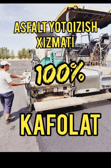 Asfalt xizmatlari