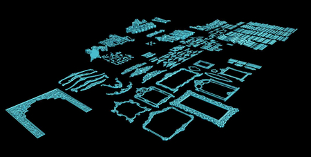 Каталог 3д моделей (low-poly, mid-poly, stl)