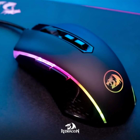 Топ!RGB Игровая мышка/мышь Redragon Memeanlion M710 Chroma(DPI 10K)