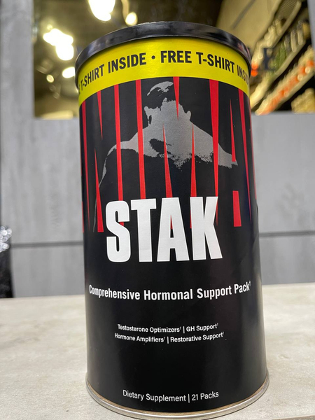 Animal Stak. Servings:21 Packs