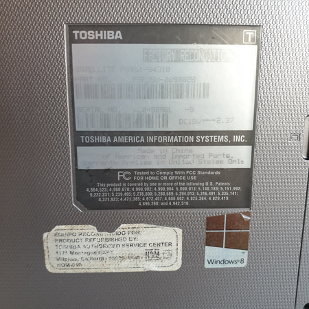 Продам ноутбук Toshiba