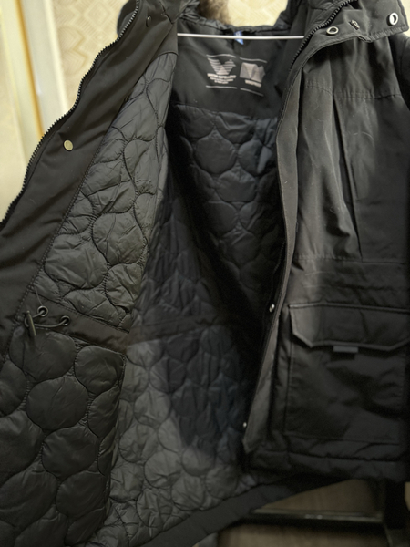 Теплая куртка от H&M, пуховик L-XL