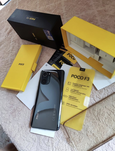Poco f3 8+3/128 new 2023 куплена!