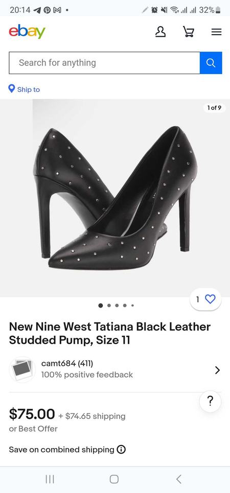 Туфли Nine West из Нью Йорка