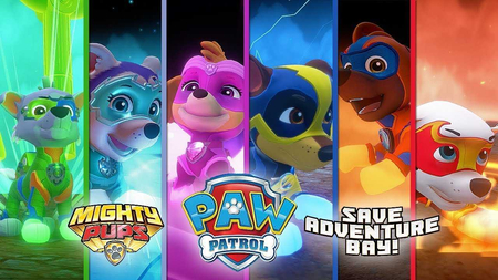 PAW Patrol Mighty Pups Save Adventure Bay на PS4 и PS5