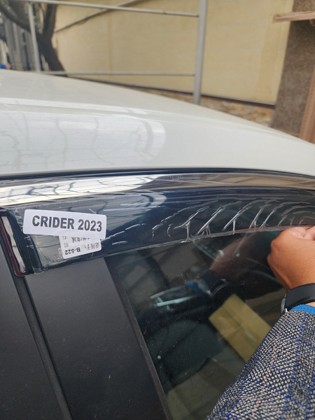 Ветровики 3D для Honda Crider , очень качественные