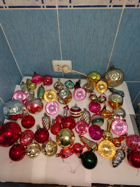 Продам советские ёлочные игрушки