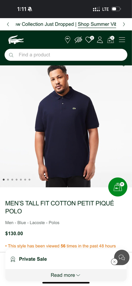 Lacoste polo 3 XL темно синий. Был куплен для отца из Милана.