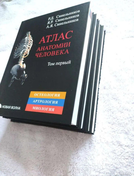 Синельников - атлас по анатомии!