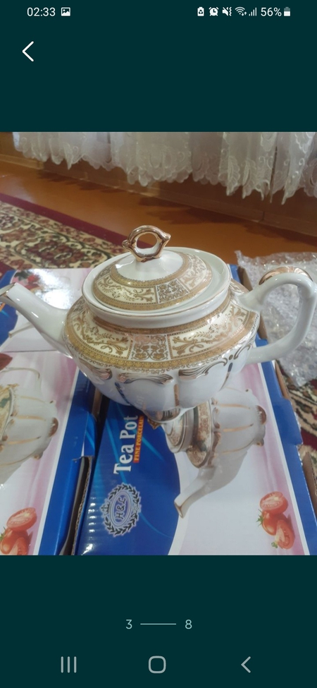 Zarli choynak sotiladi yengi