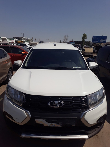 Lada larggus 2021 yil oq rang avto kridit| no.10. |