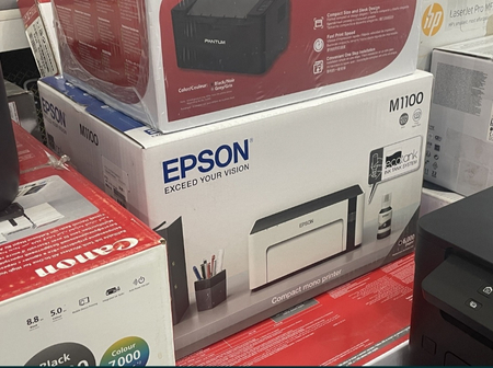 Принтер Epson M1100 [A4] [ч.б. Струный] Optom+доставка