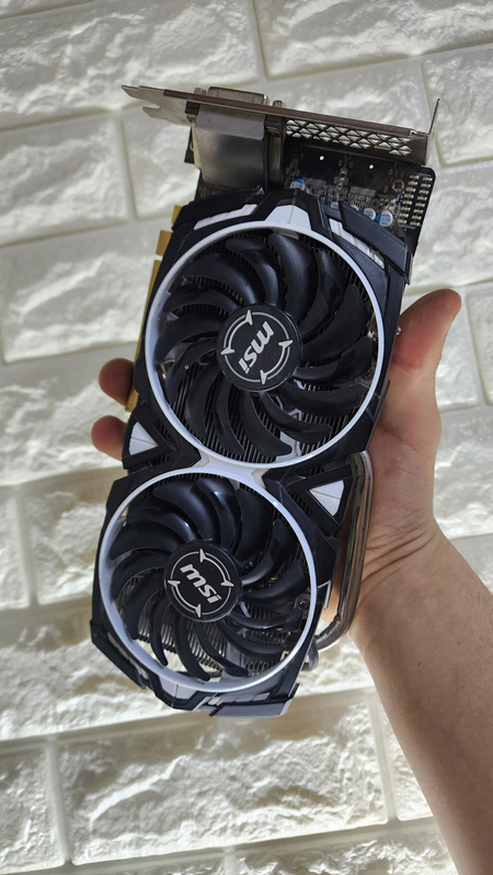 Видеокарта MSI Armor rx580 8g ddr5