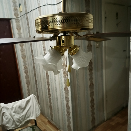 Вентилятор  люстра потолочный