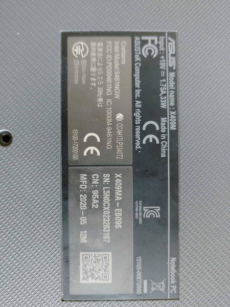 Noutbuk netbuk ноутбук ASUS.