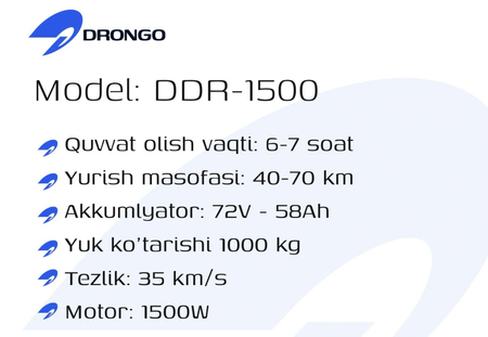 Muravey 1 tonnali DDR-1500 model