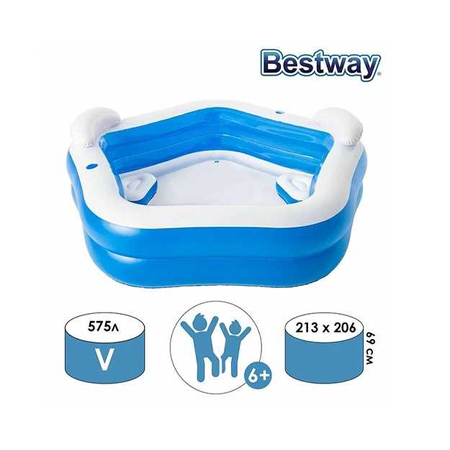 Надувной бассейн Bestway 54153, бесплатная доставка.