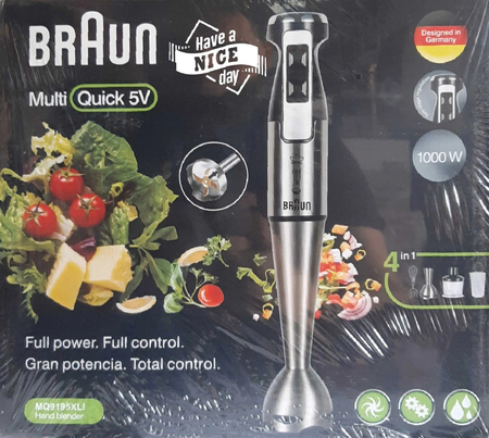 Блендер Ручной 4 в 1  BRAUN 1000 w Пр Китай Новый