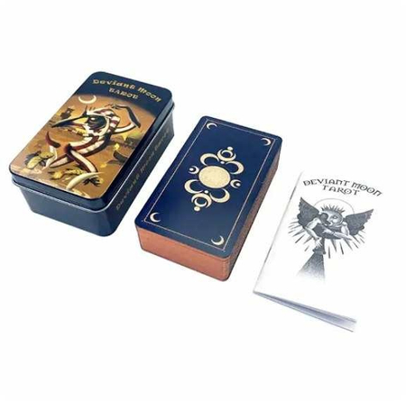 Карты МАК Таро Безумной луны (Deviant Moon Tarot),в жестяном боксе!