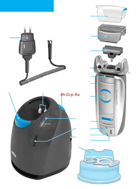 Электробритва BRAUN 8595 seria 8000