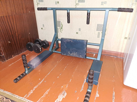 Turnik, brus, press,  gantel 550ming