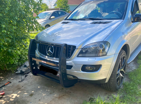 Кенгурятник Mercedes w164 ml, gl