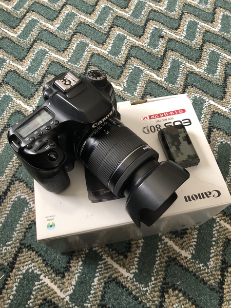 Canon 80D Sotiladi