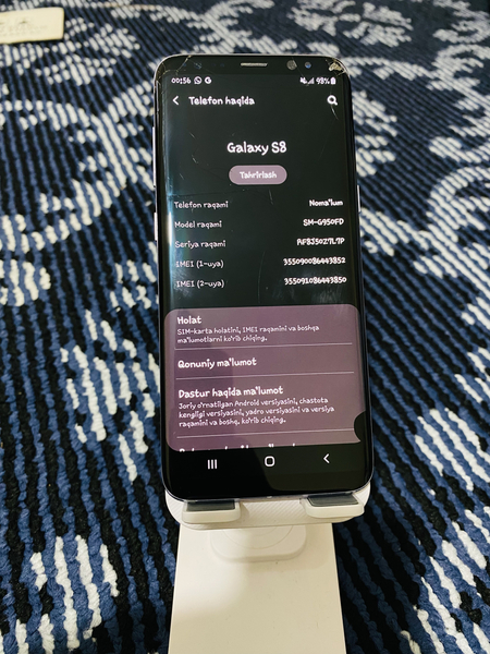 galaxy s8 sotiladi