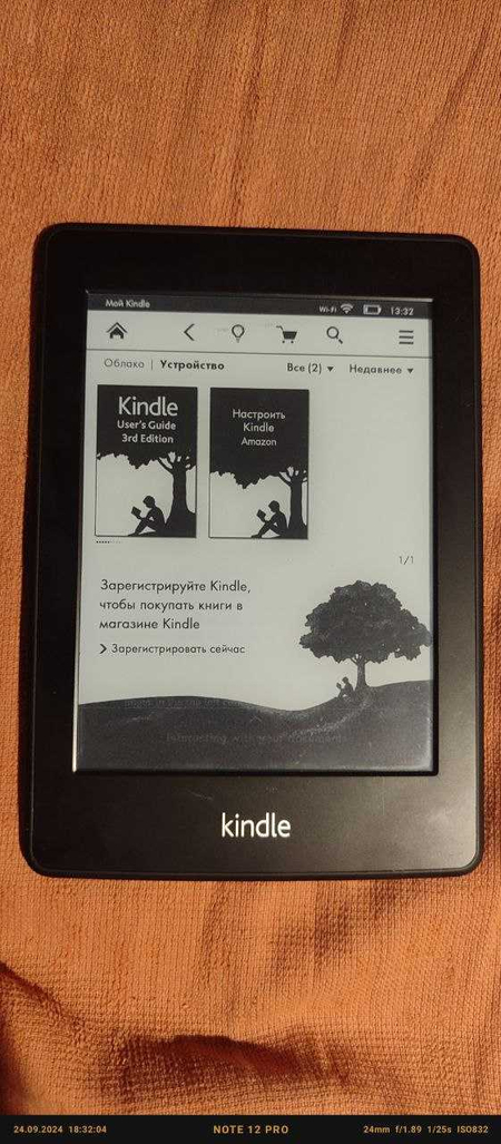 Электронная книга Amazon Kindle Paperwhite wifi