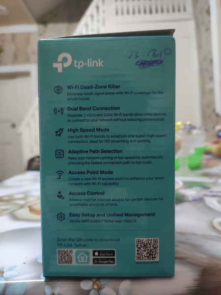 WIFI ROUTER Tp-Link Mesh WIFI Extender