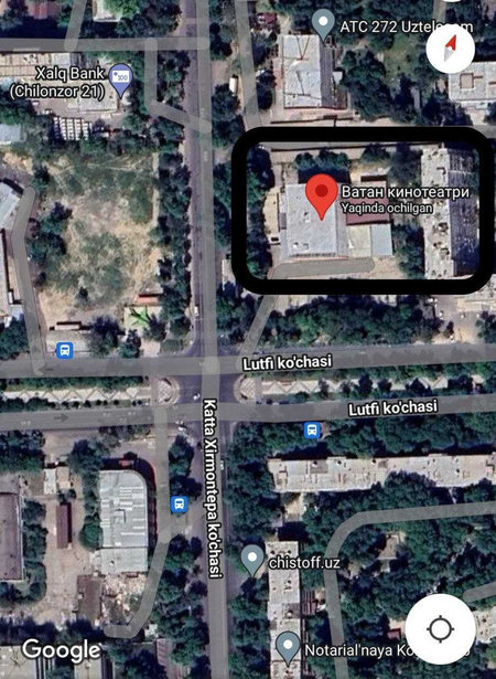 V3606 НЕЖИЛОЕ ВАТАН КИНОТЕАТР 66 соток чиланзар 24кв