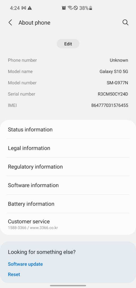 Samsung S10 5G 8/256