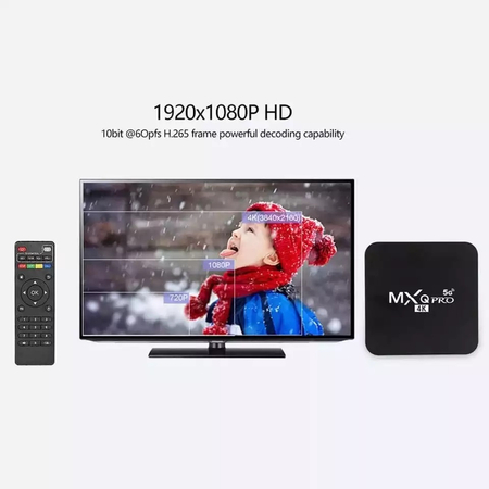 Smart Tv Box Android 11.1 приставка MXQ Pro 4K (5G WiFi) 32GB+256GB