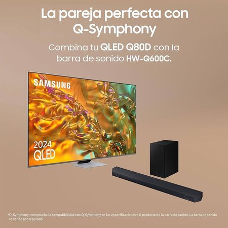 Телевизор Samsung QLED QE85Q80D 85*Q80 4K Smart Tv (2024)