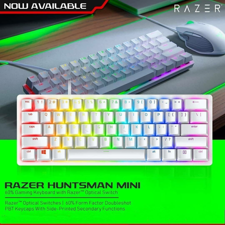Русская Заводская Раскладка!RAZER Huntsman Mini Клавиатура