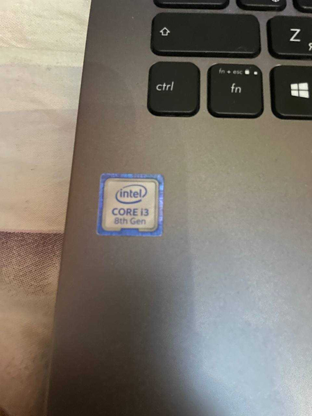 Notbuk corei3 8000gen
