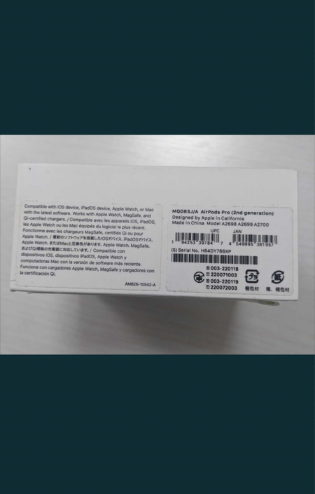 Беспроводные наушники Apple AirPods Pro 2