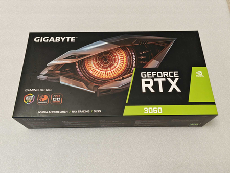 Gigabyte RTX 3060 12GB OC garantiya beriladi obmen yoq