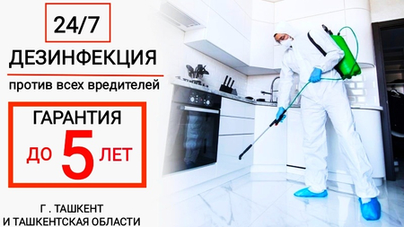 дезинфекция от всех насекомых