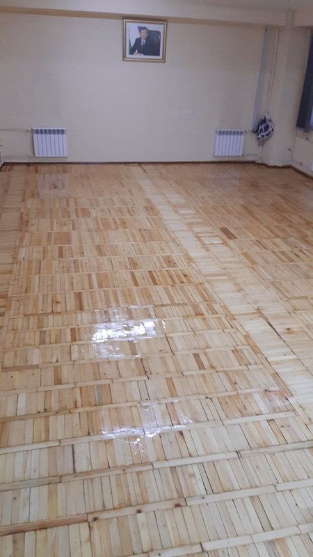 Шлифовка пол паркет