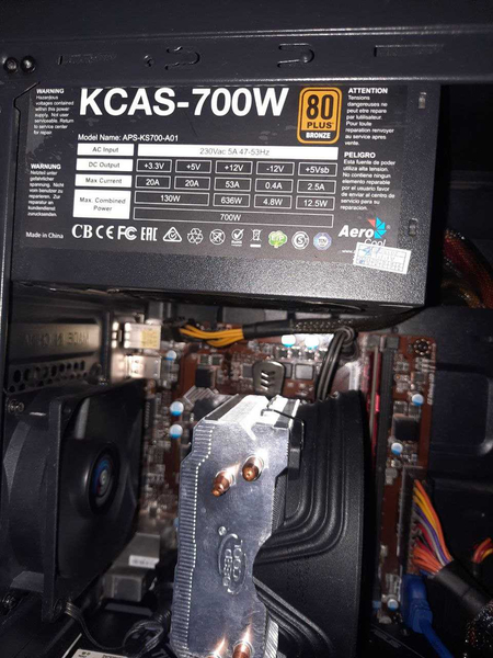 i5 8400 4Ghz Asus GTX 1660 super hdd 1tb ssd 128gb ddr4 8gb MSI H310