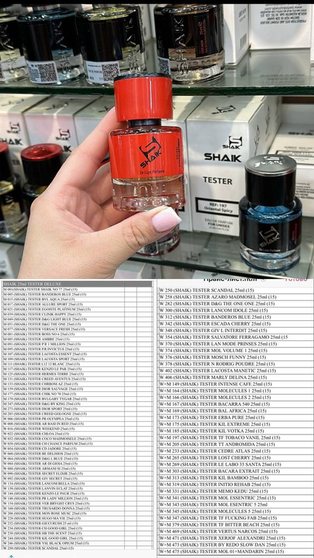 Shaik. Суперстойкий парфюм
