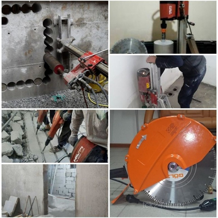 Beton kesish beton teshishi beton buzish ishlarini qilamiz tez VA sifa