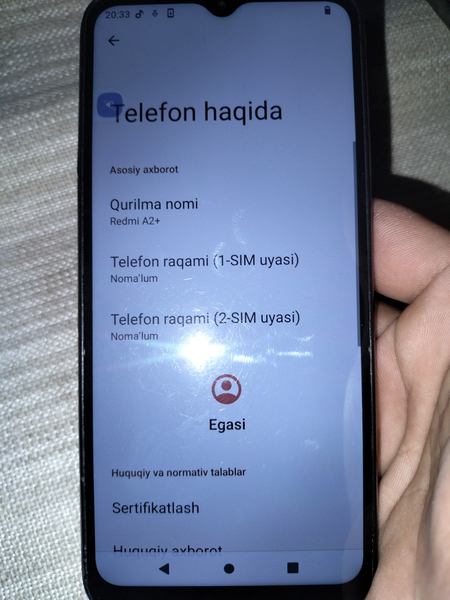 Redmi A2+ sotiladi yoki obmen narxini kelishamiz