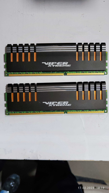 ddr 3 2133 mhz 2х4=8 gb сотилади